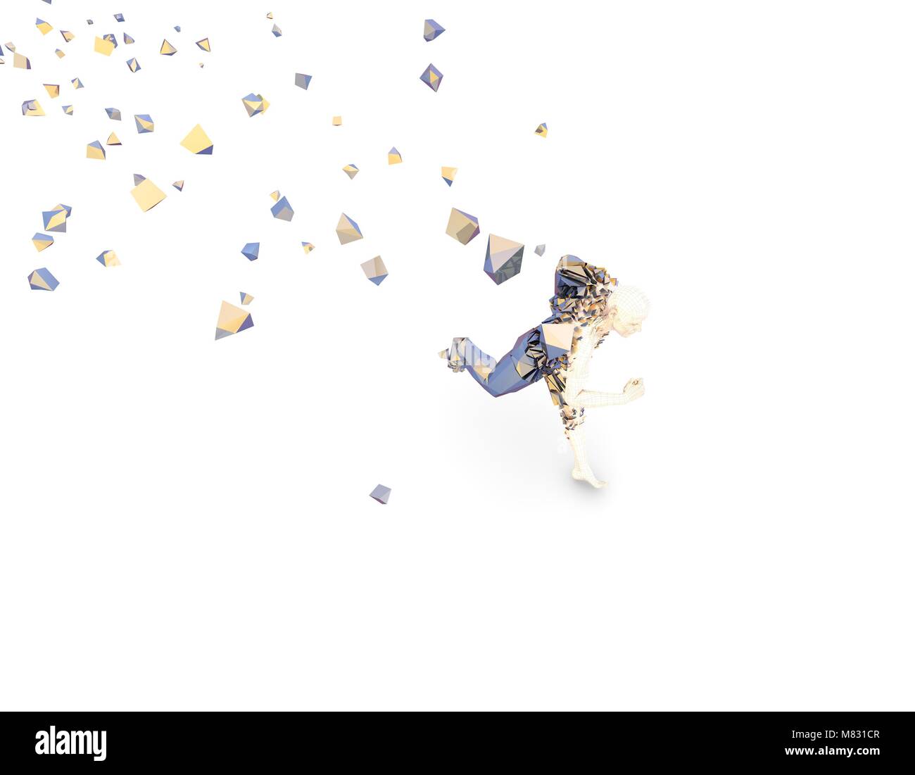 Human self-breakthrough, technological progress, breaking barriers ...