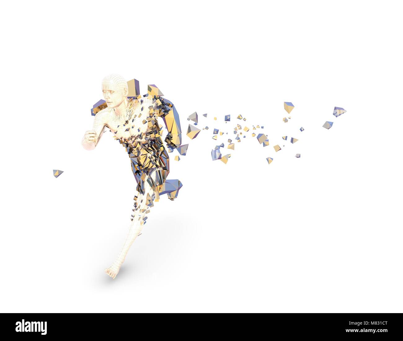 Human self-breakthrough, technological progress, breaking barriers ...