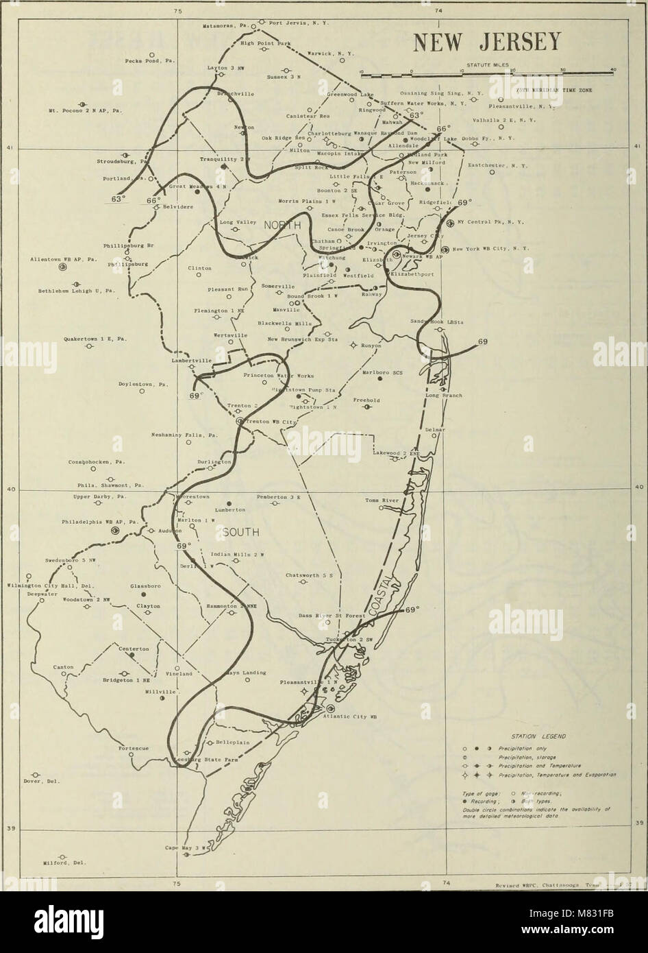 The 1956 Climatological Data for New Jersey provides comprehensive ...