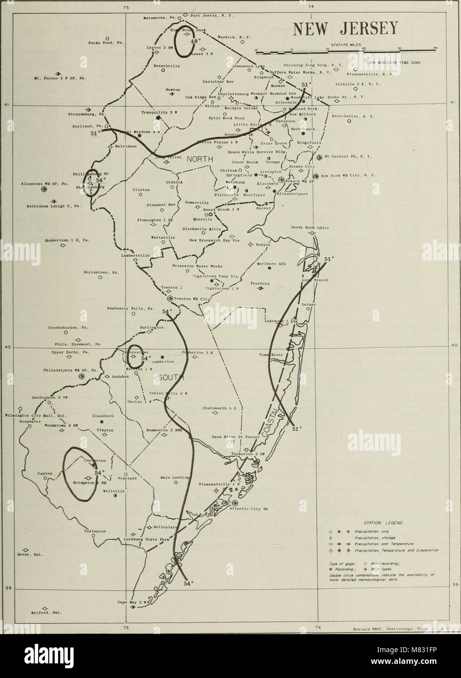 The 1956 climatological data for New Jersey provides detailed weather ...