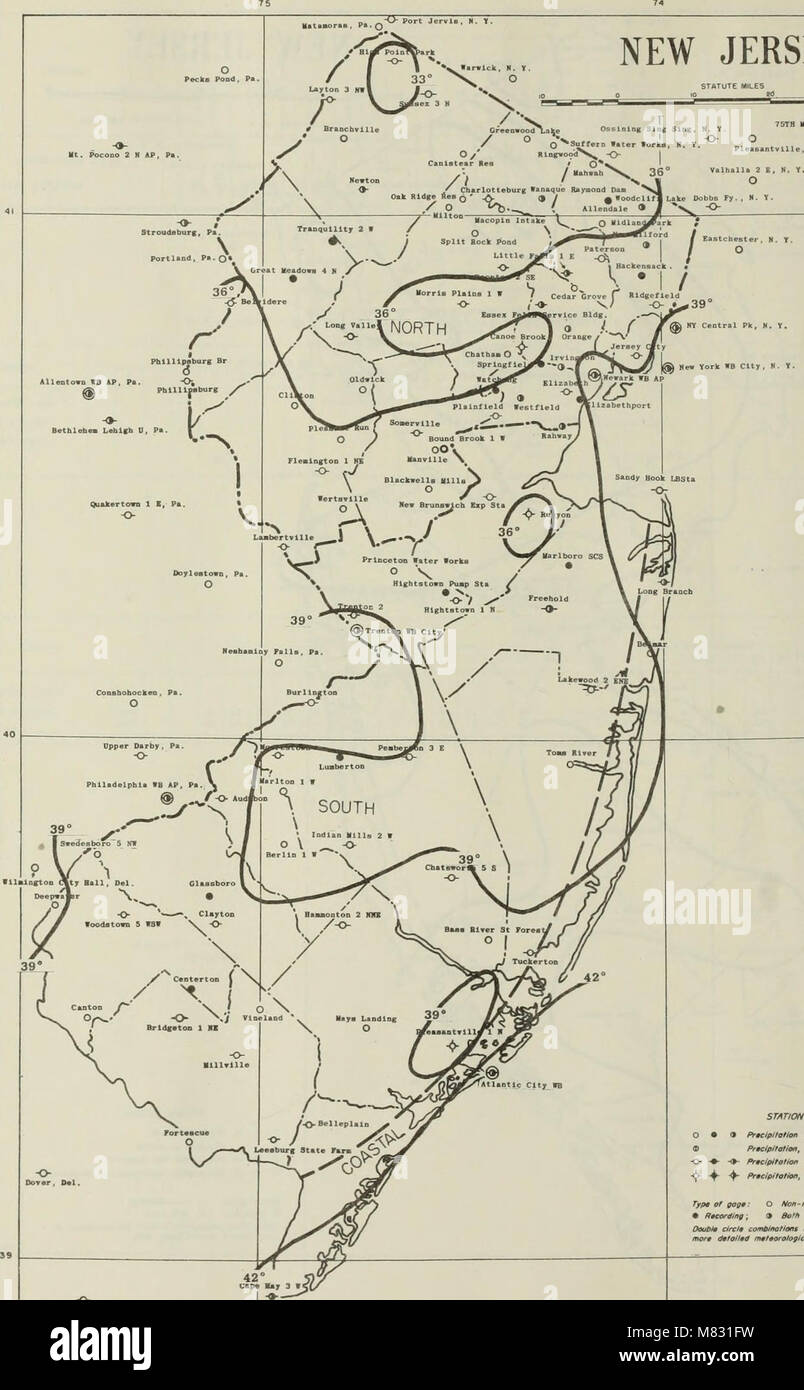 The 'Climatological Data, New Jersey' (1956) records weather statistics ...
