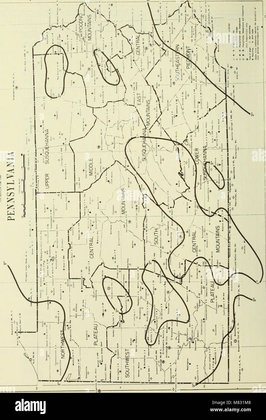 This 1960 publication presents climatological data from Pennsylvania ...