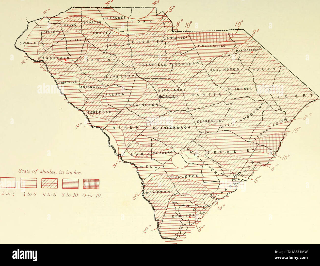 'Climatological Data, South Carolina' (1900) is a report documenting ...