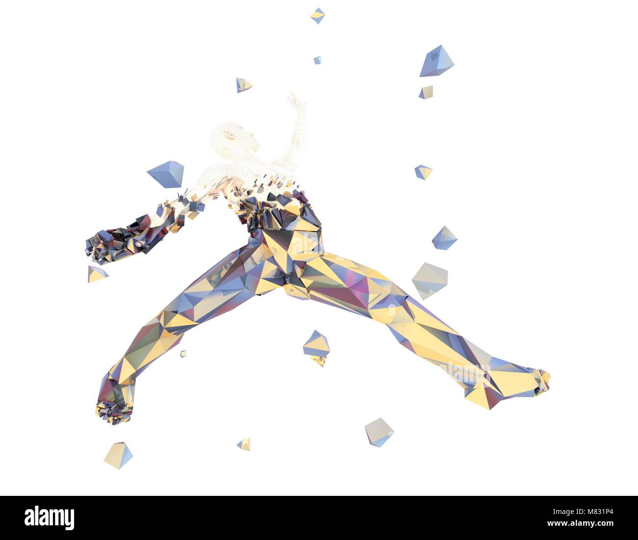 Human self-breakthrough, technological progress, breaking barriers ...