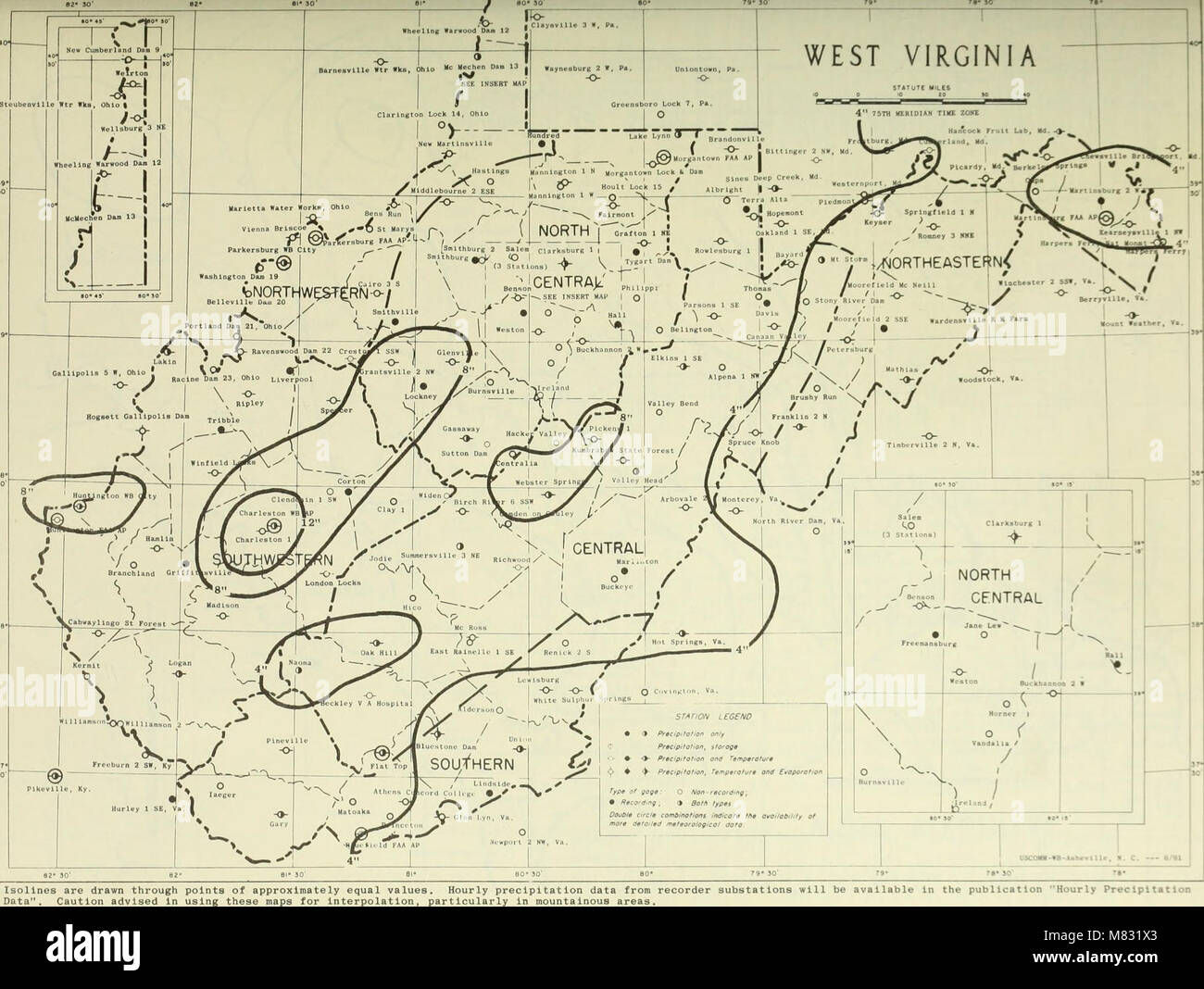 Climatological Data, West Virginia (1961) is a publication that ...