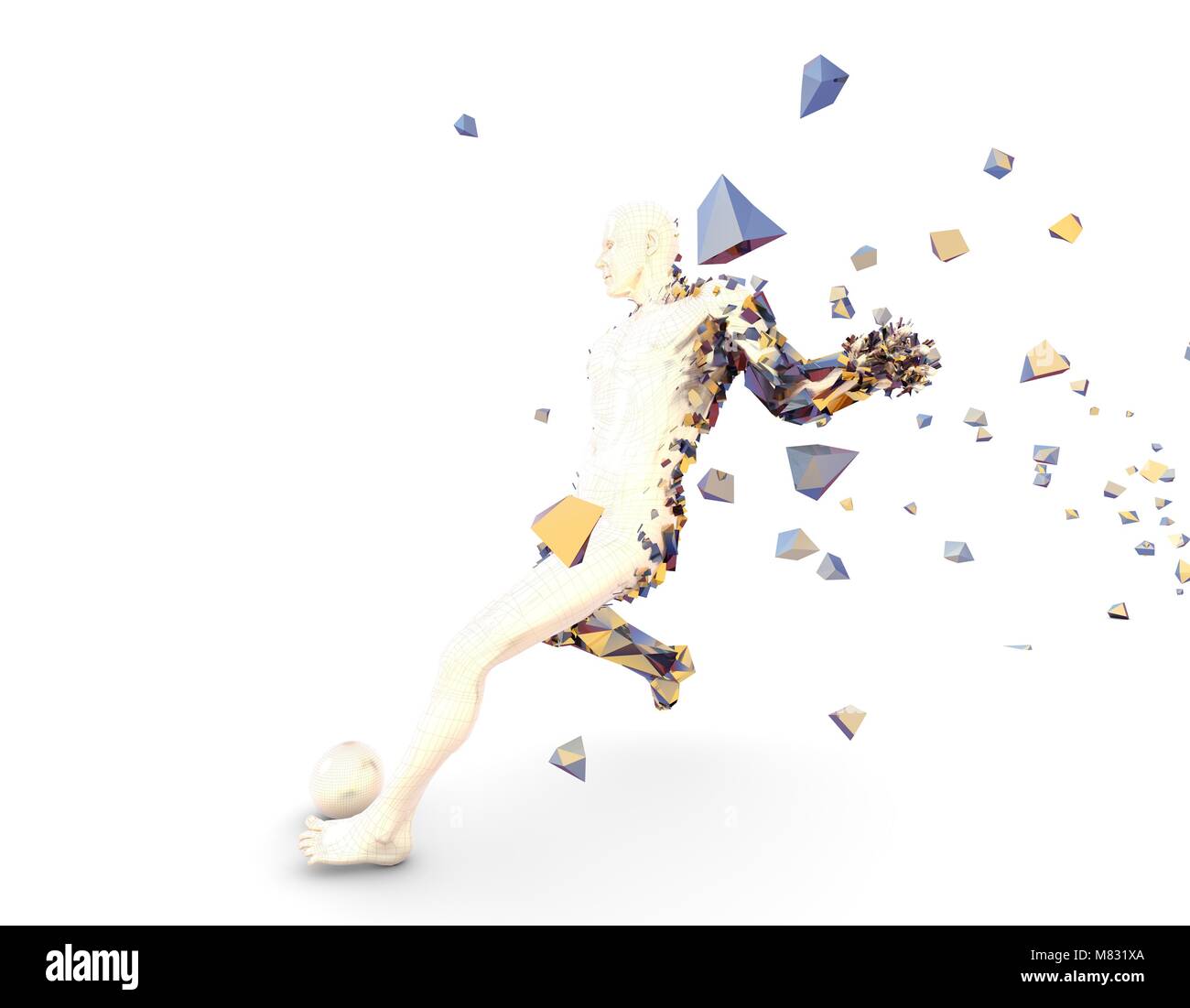 Human self-breakthrough, technological progress, breaking barriers ...