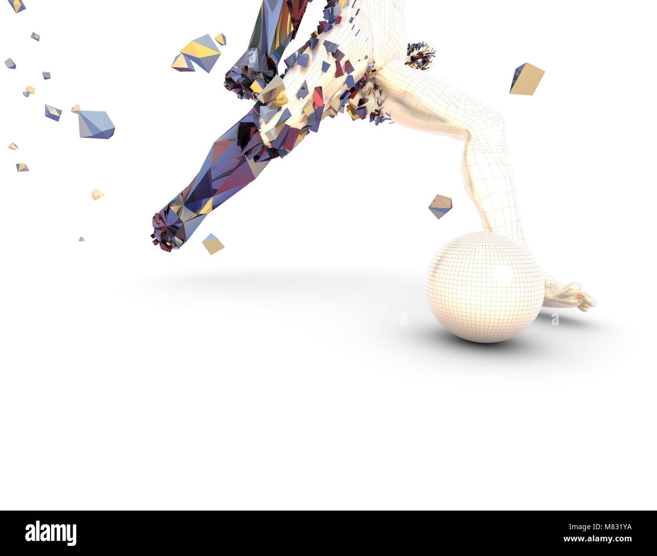 Human self-breakthrough, technological progress, breaking barriers ...