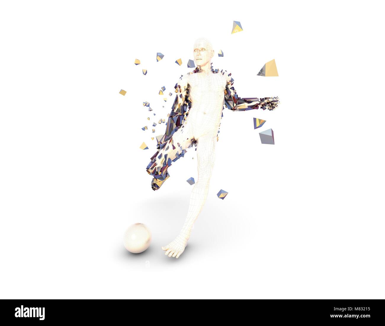 Human self-breakthrough, technological progress, breaking barriers ...