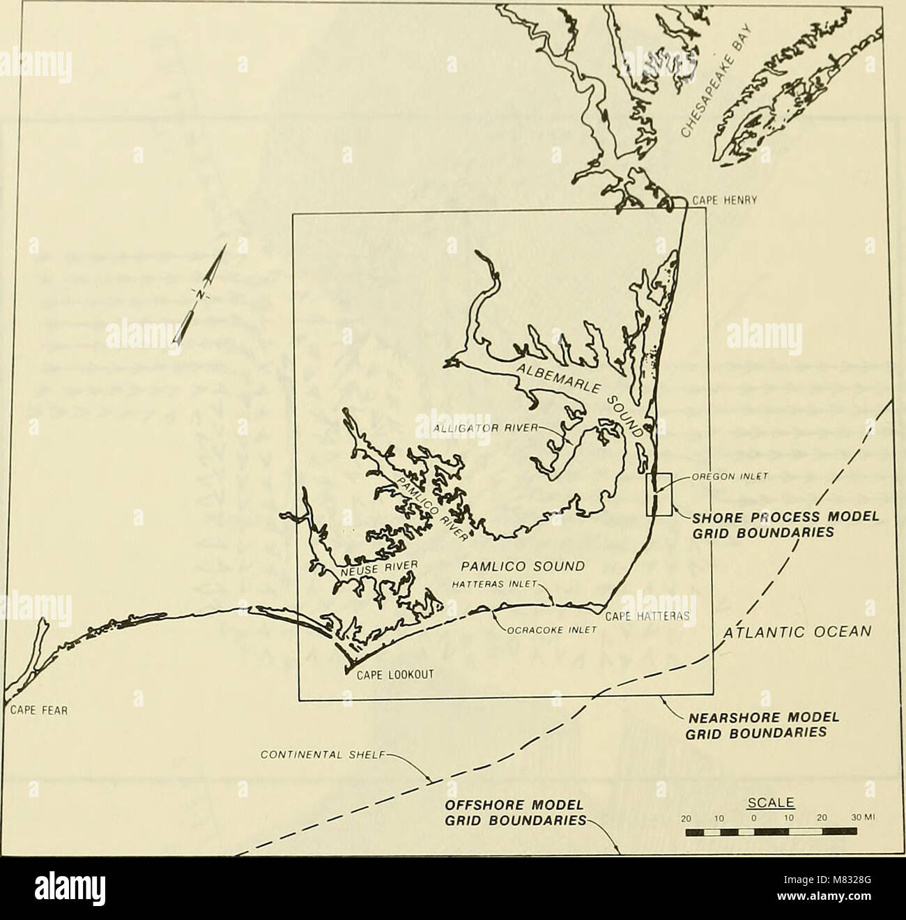 Coastal and inlet processes numerical modeling system for Oregon Inlet ... Coastal and inlet processes numerical modeling system for Oregon Inlet ...