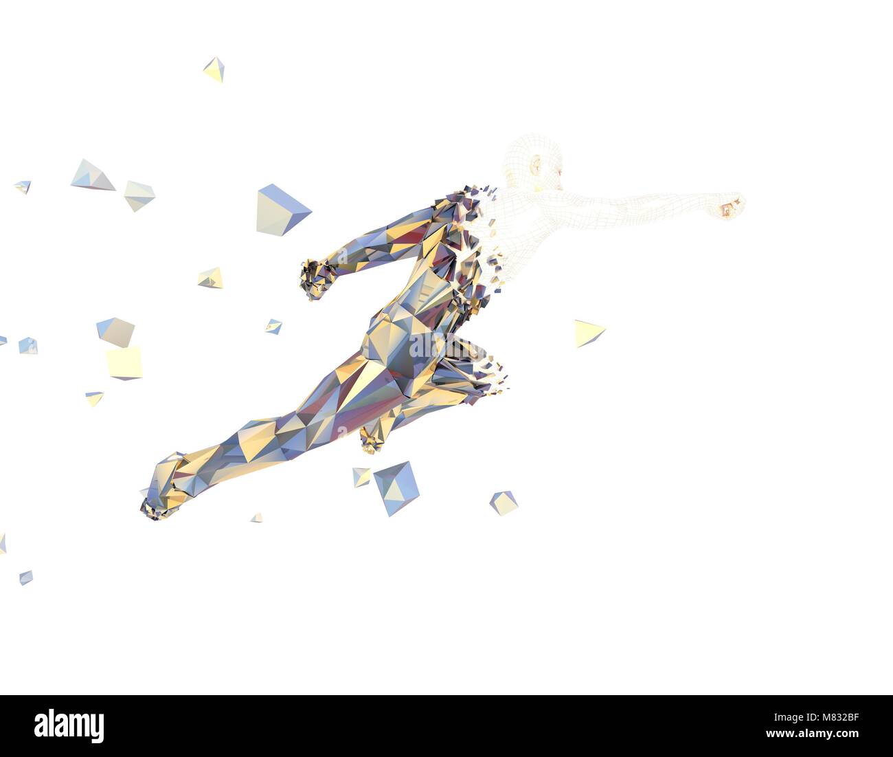 Human self-breakthrough, technological progress, breaking barriers ...