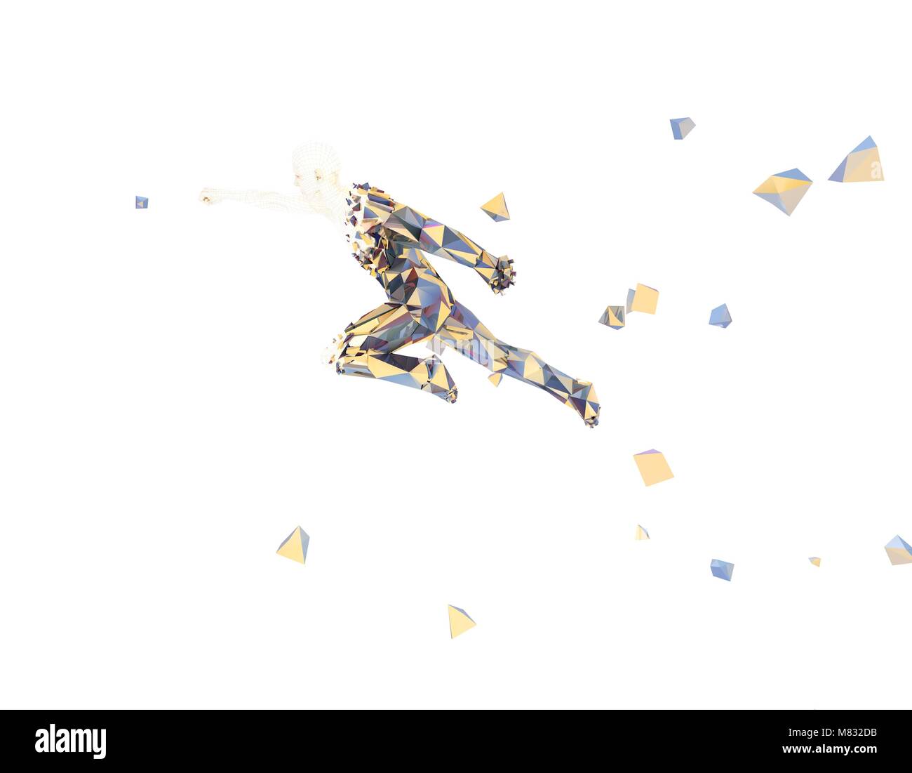 Human self-breakthrough, technological progress, breaking barriers ...