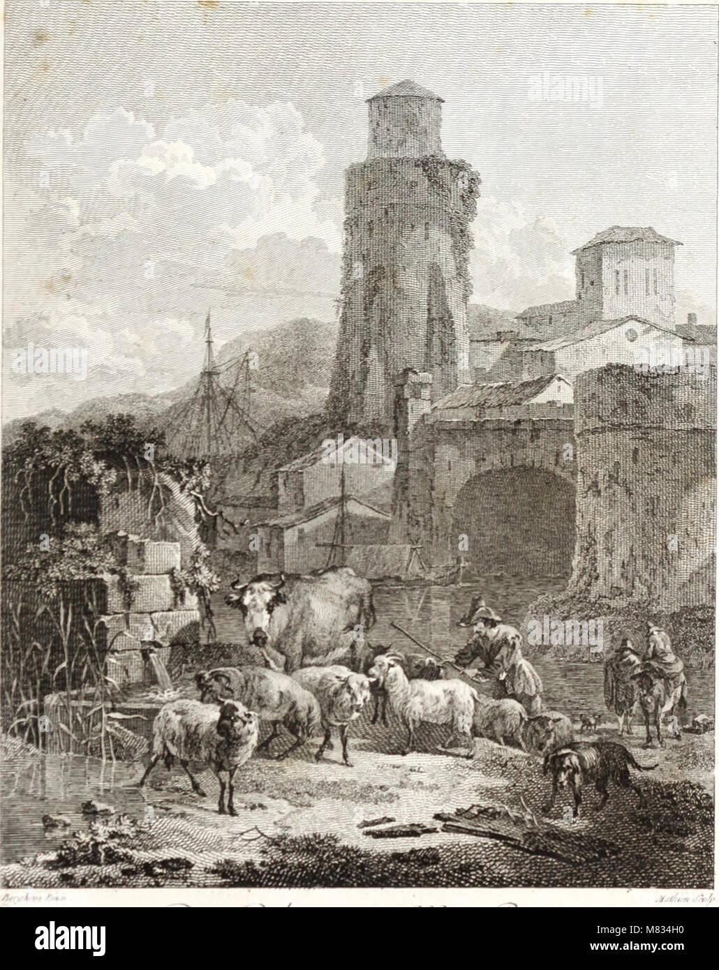 Collection de cent-vingt estampes, gravée d'après les tableaux and ...