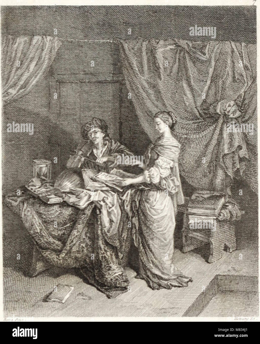 Collection de cent-vingt estampes, gravée d'après les tableaux and ...