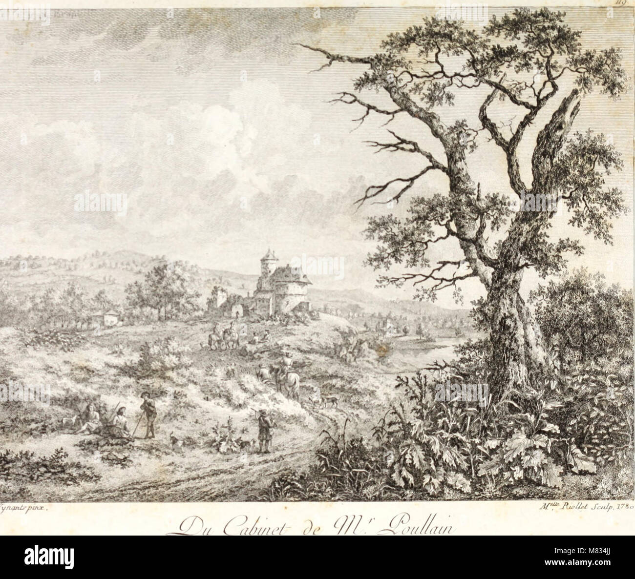 Collection de cent-vingt estampes, gravée d'après les tableaux and ...