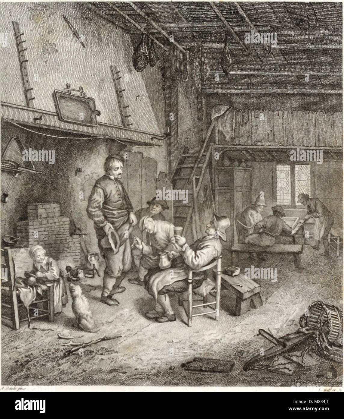 Collection de cent-vingt estampes, gravée d'après les tableaux and ...