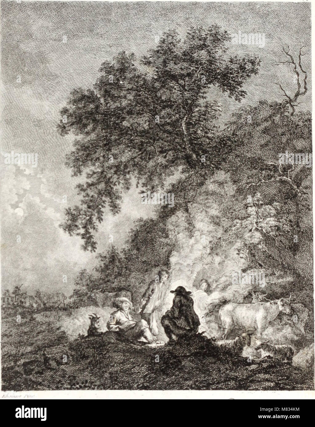 Collection de cent-vingt estampes, gravée d'après les tableaux and ...