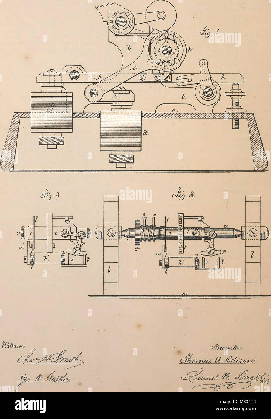 This collection includes patents granted to Thomas A. Edison between ...