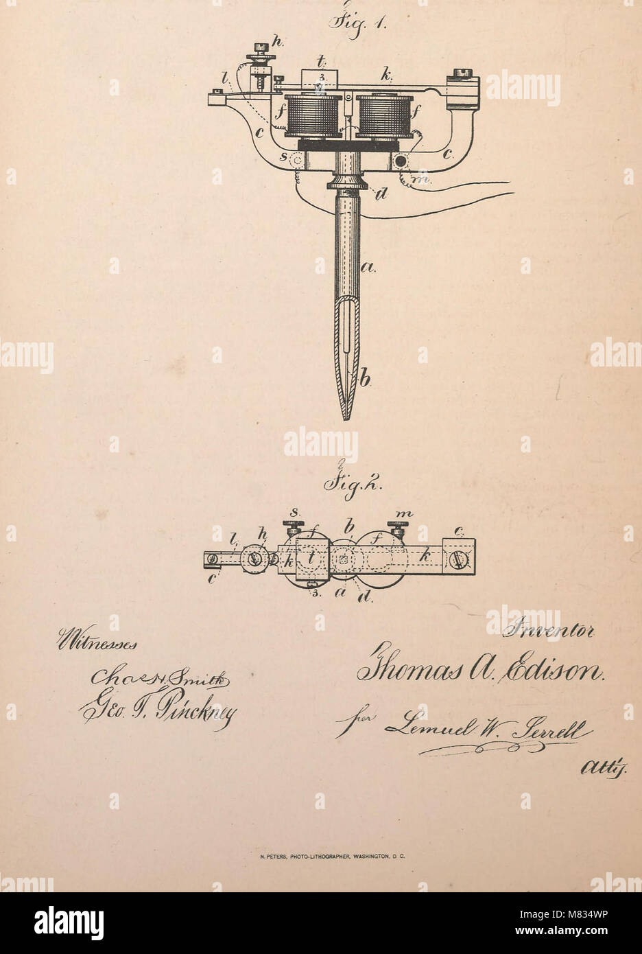 Collection of United States patents granted to Thomas A. Edison, 1869 ...