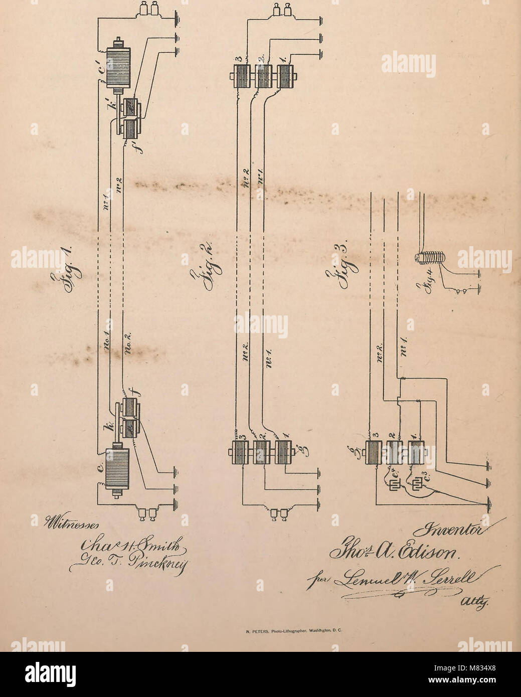 Collection of United States patents granted to Thomas A. Edison, 1869 ...