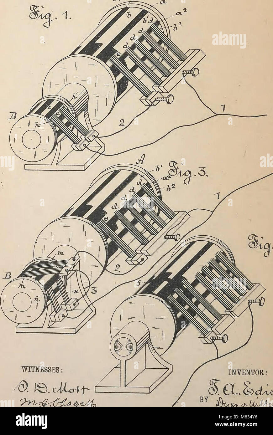 This collection documents the patents granted to Thomas Edison between ...
