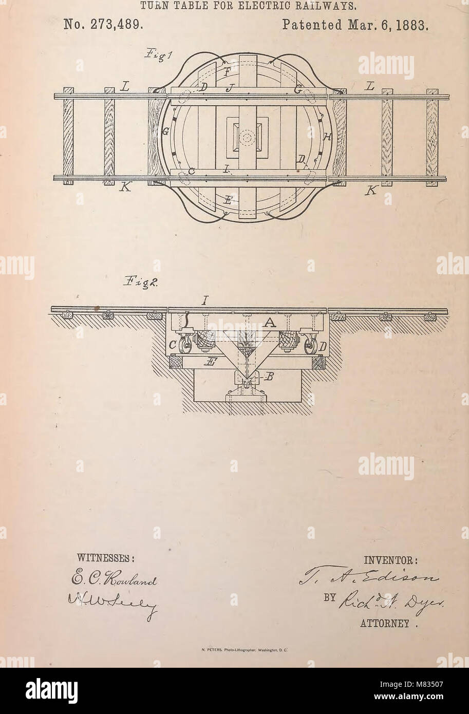 This collection includes United States patents granted to Thomas Edison ...
