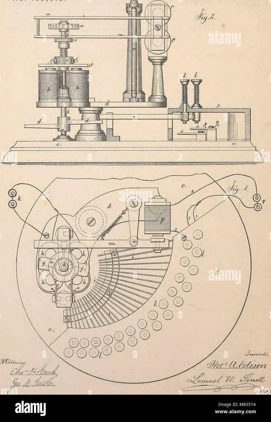 This collection features patents granted to Thomas Edison from 1869 to ...