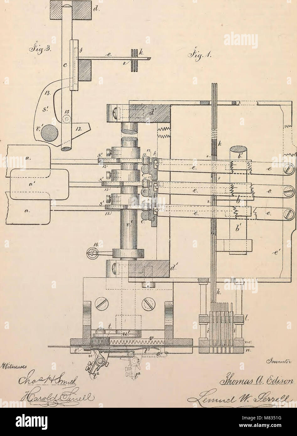 *Collection of United States Patents Granted to Thomas A. Edison* (1869 ...