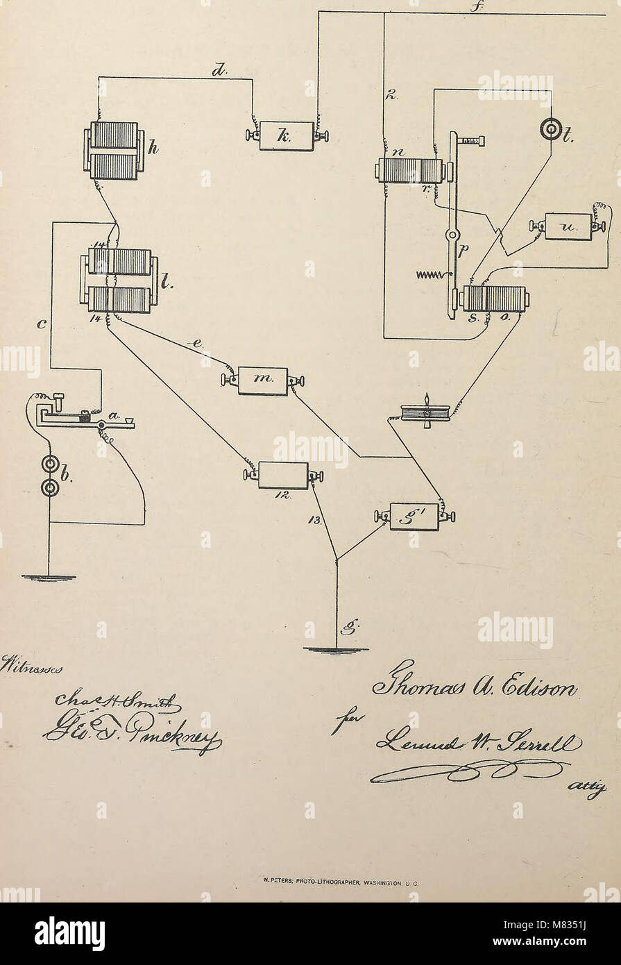 Collection of United States patents granted to Thomas A. Edison, 1869 ...