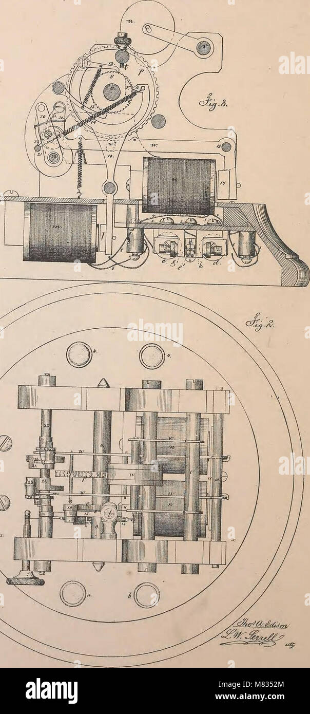 A compilation of patents granted to Thomas Edison from 1869 to 1884 ...