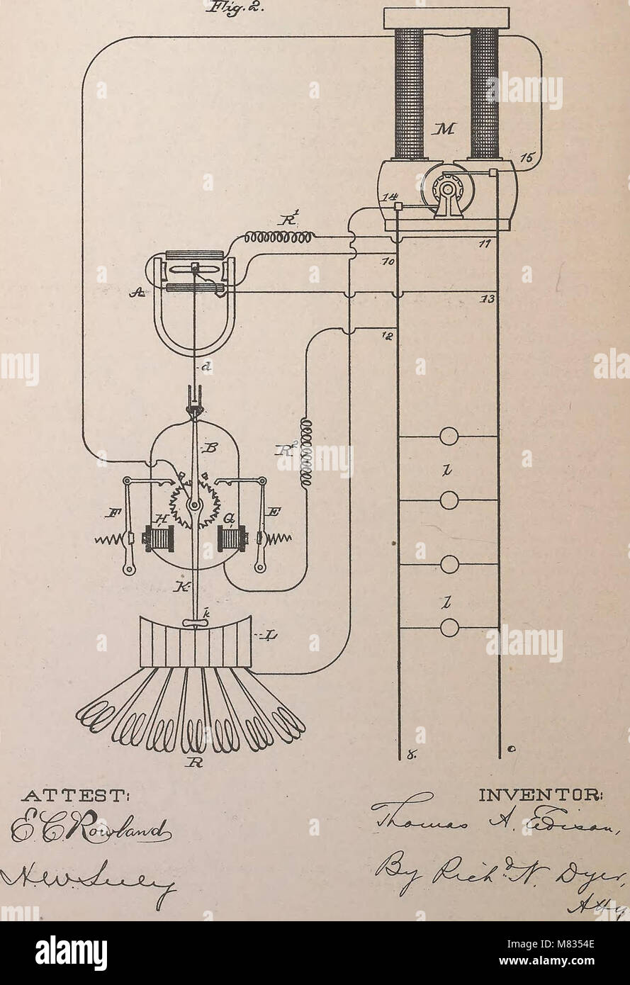 Collection of United States patents granted to Thomas A. Edison, 1869 ...