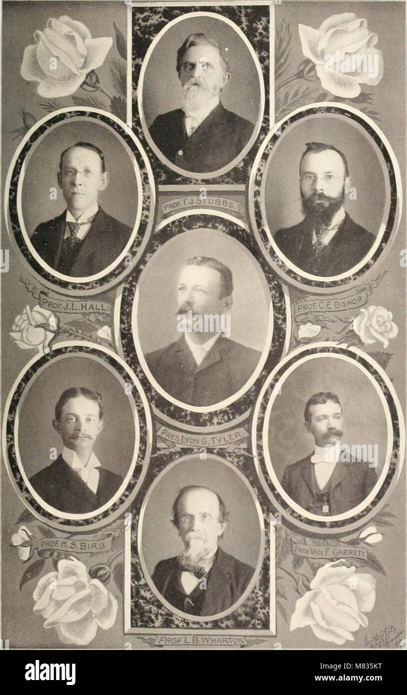 The Colonial Echo, a 1899 yearbook, documents the events, students, and ...