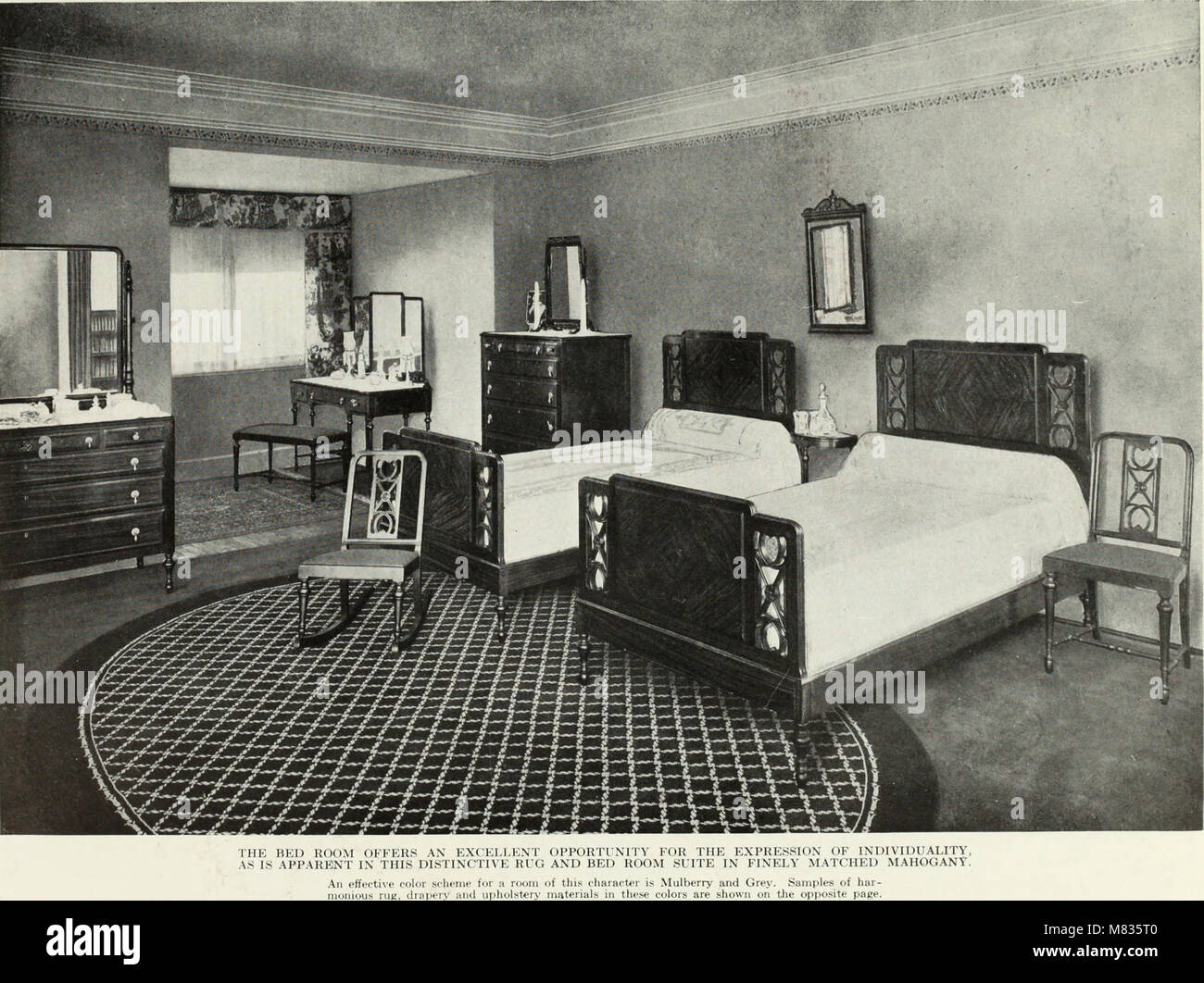 'Color Schemes for the Home and Model Interiors' (1919) provides design ...