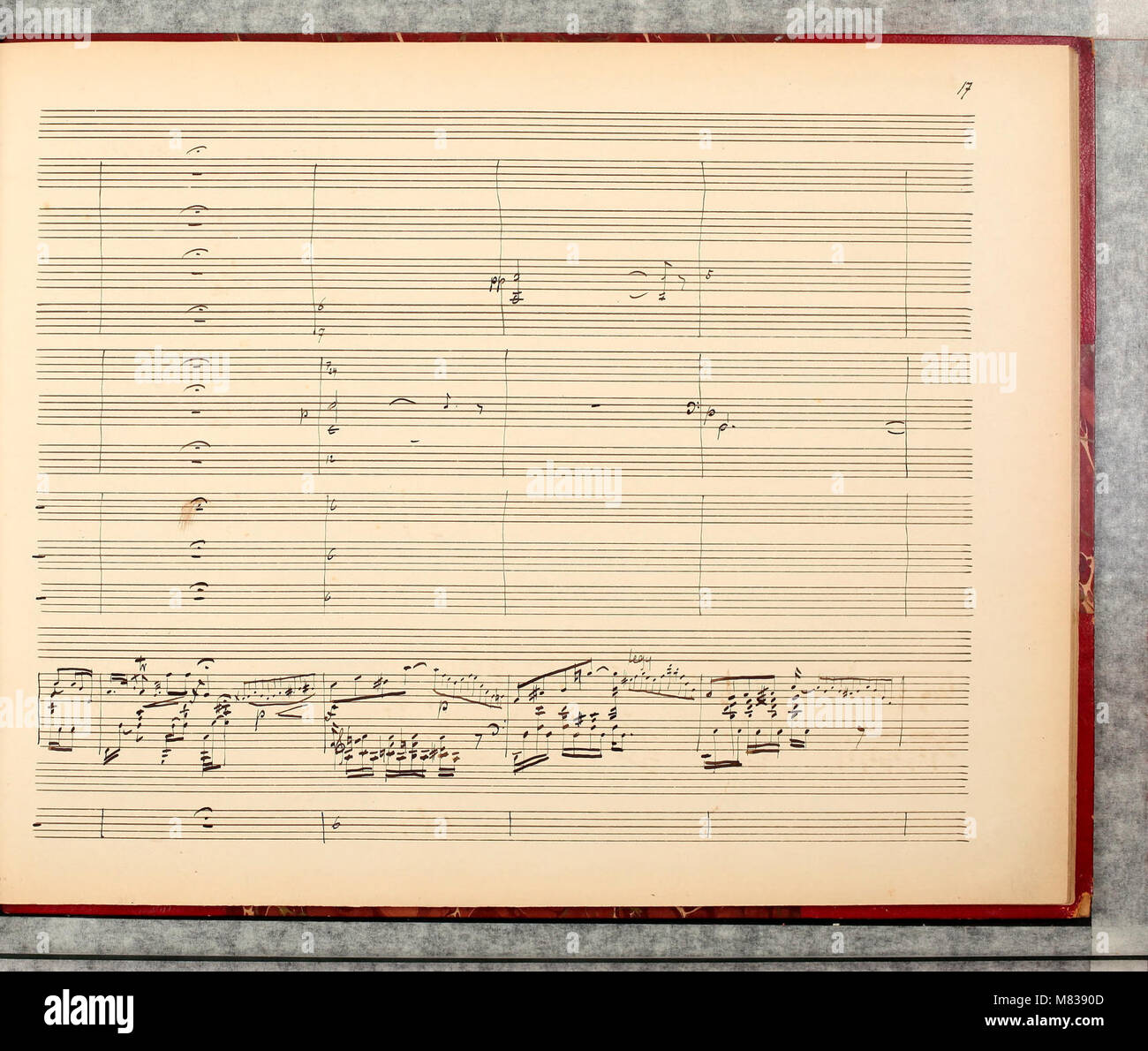 This manuscript of 'Concert fÃ¼r das Pianoforte mit Begleitung des ...