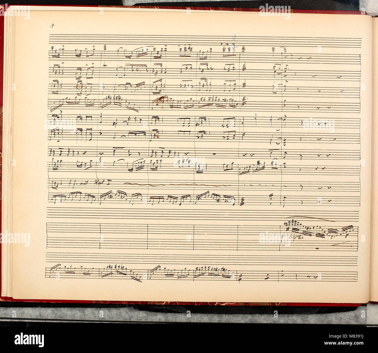 Ferdinand Heller's 1850 manuscript 'Concert fÃ¼r das Pianoforte mit ...