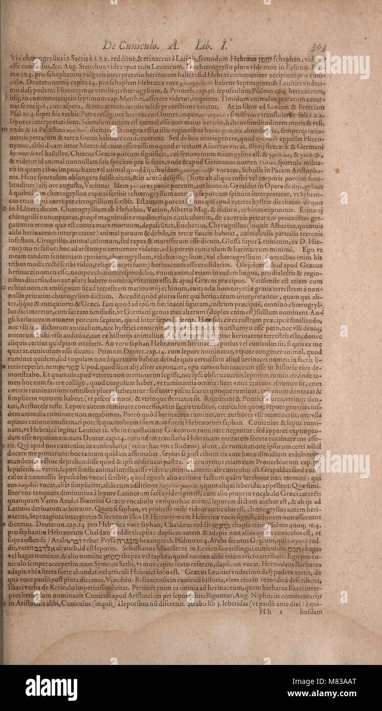 'Historiae Animalium' by Conrad Gesner (16th century) is a work on the ...