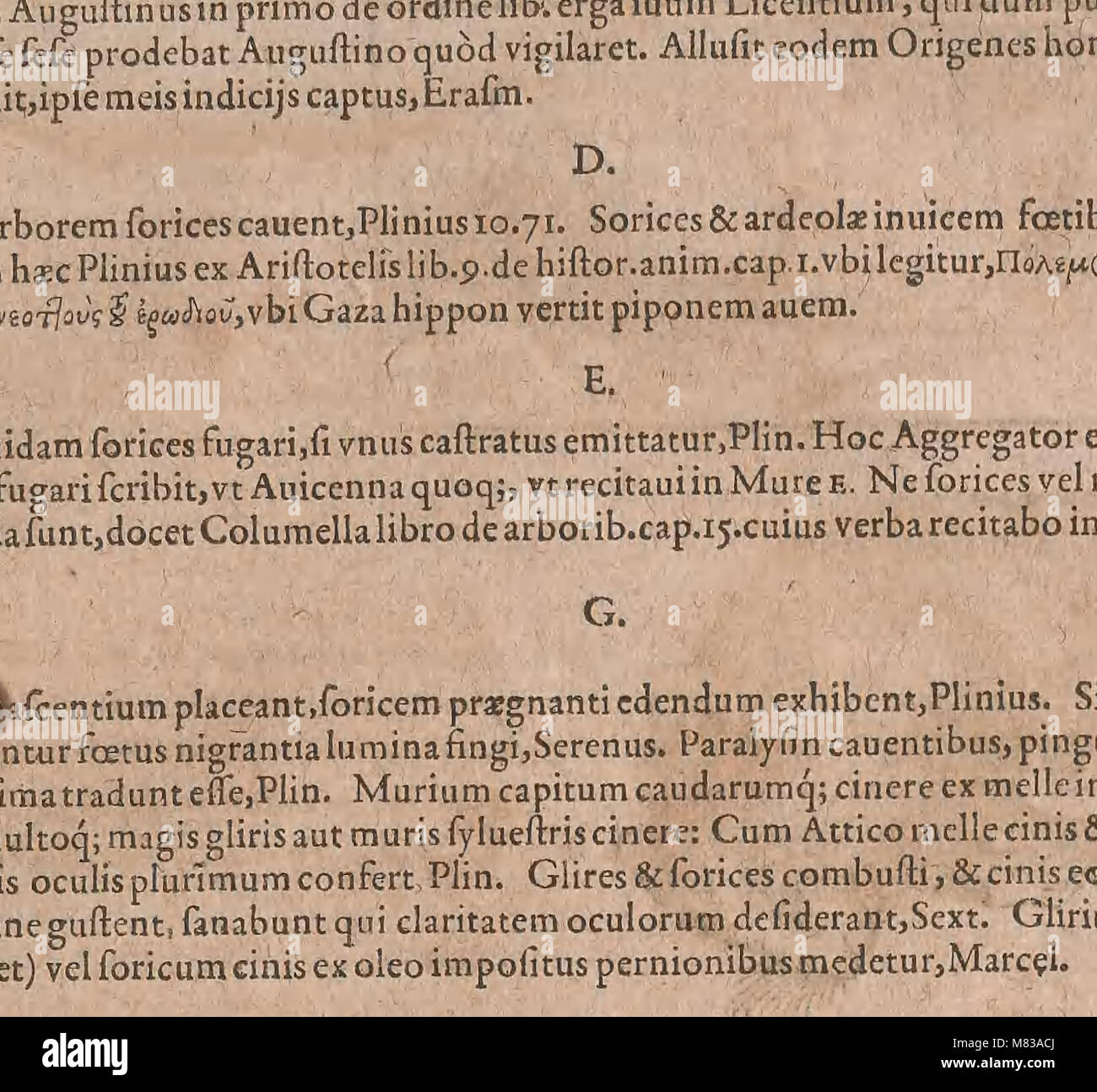 This work, by Conrad Gesner, focuses on viviparous quadrupeds and is ...
