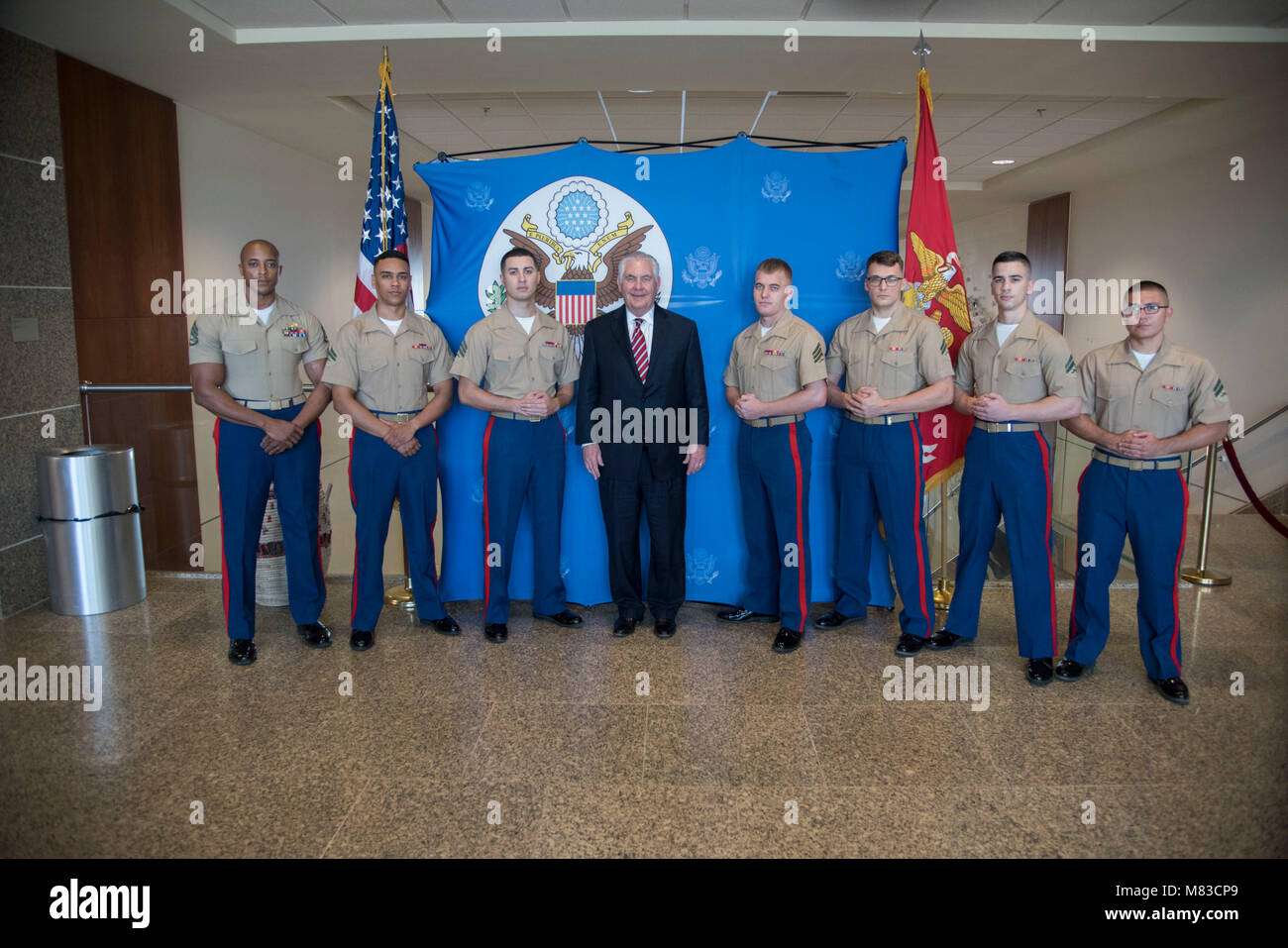 Marine security guard detachment hi-res stock photography and images ...