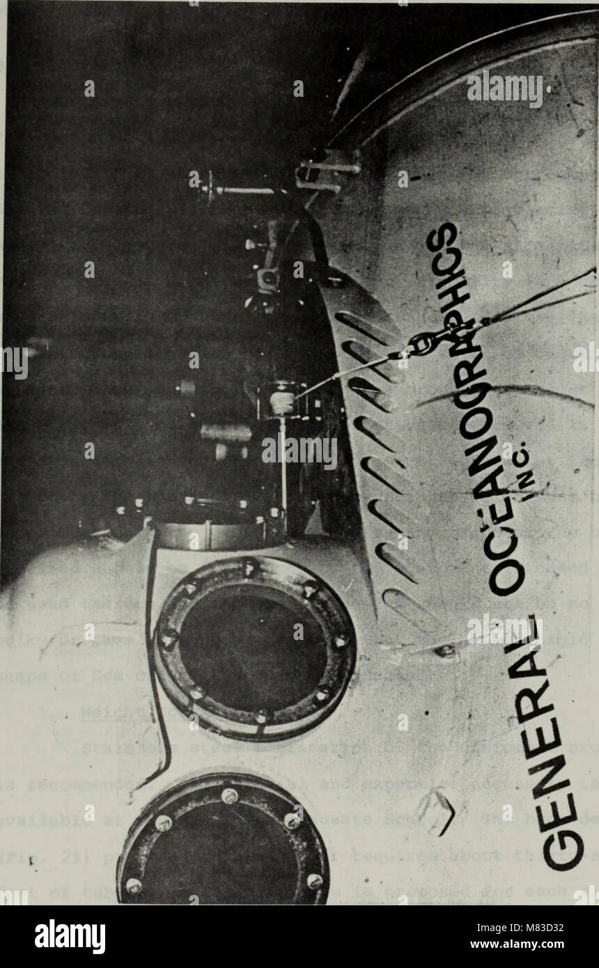 Conversion of two- man submersible for shallow depth oceanographic ...