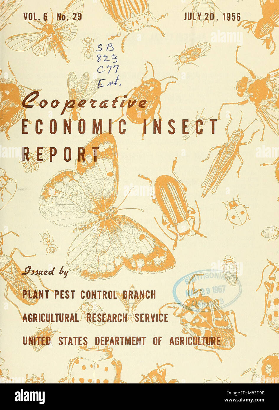 Cooperative economic insect report (1956) (20075380604 Stock Photo - Alamy