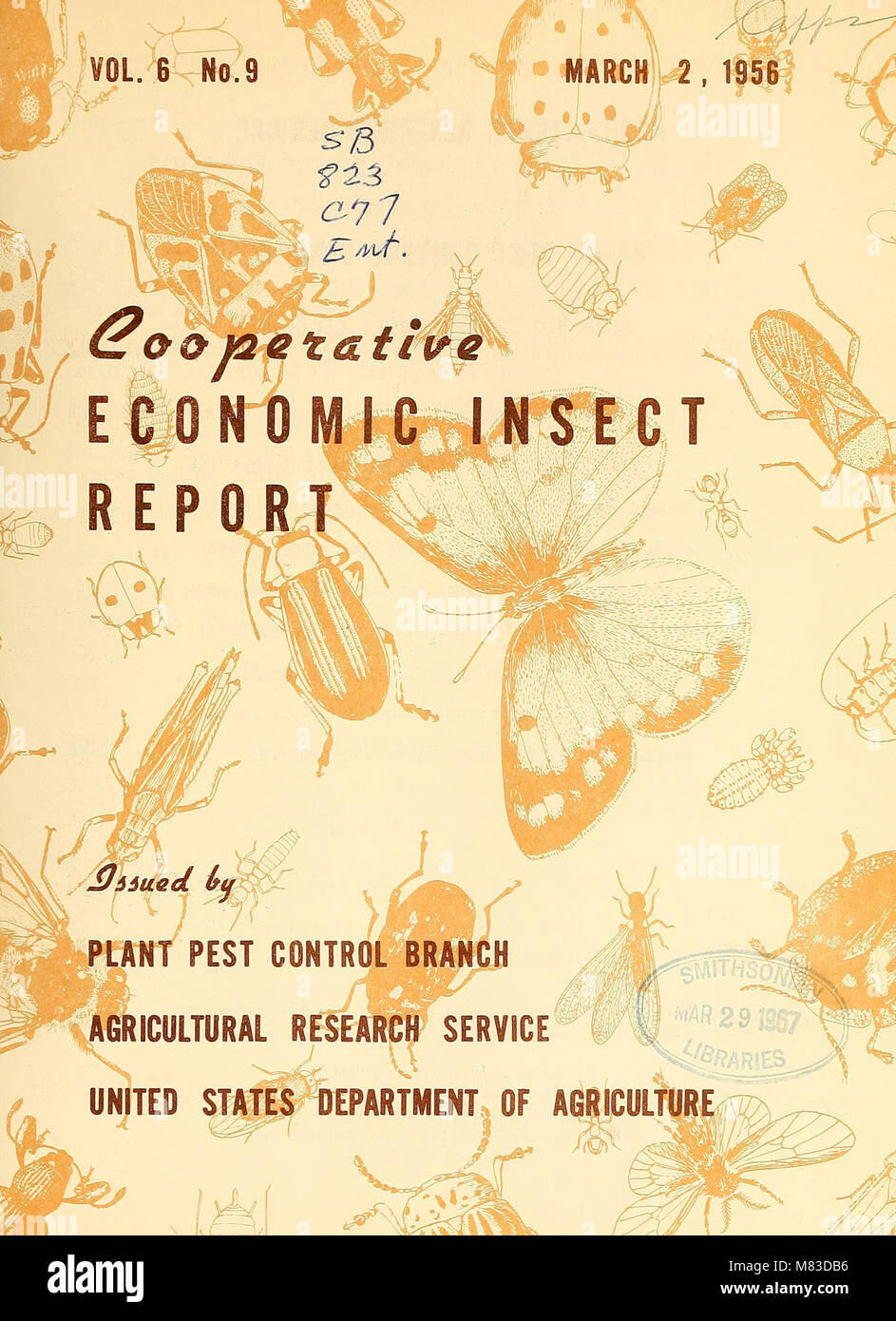 Cooperative economic insect report (1956) (20693262895 Stock Photo - Alamy