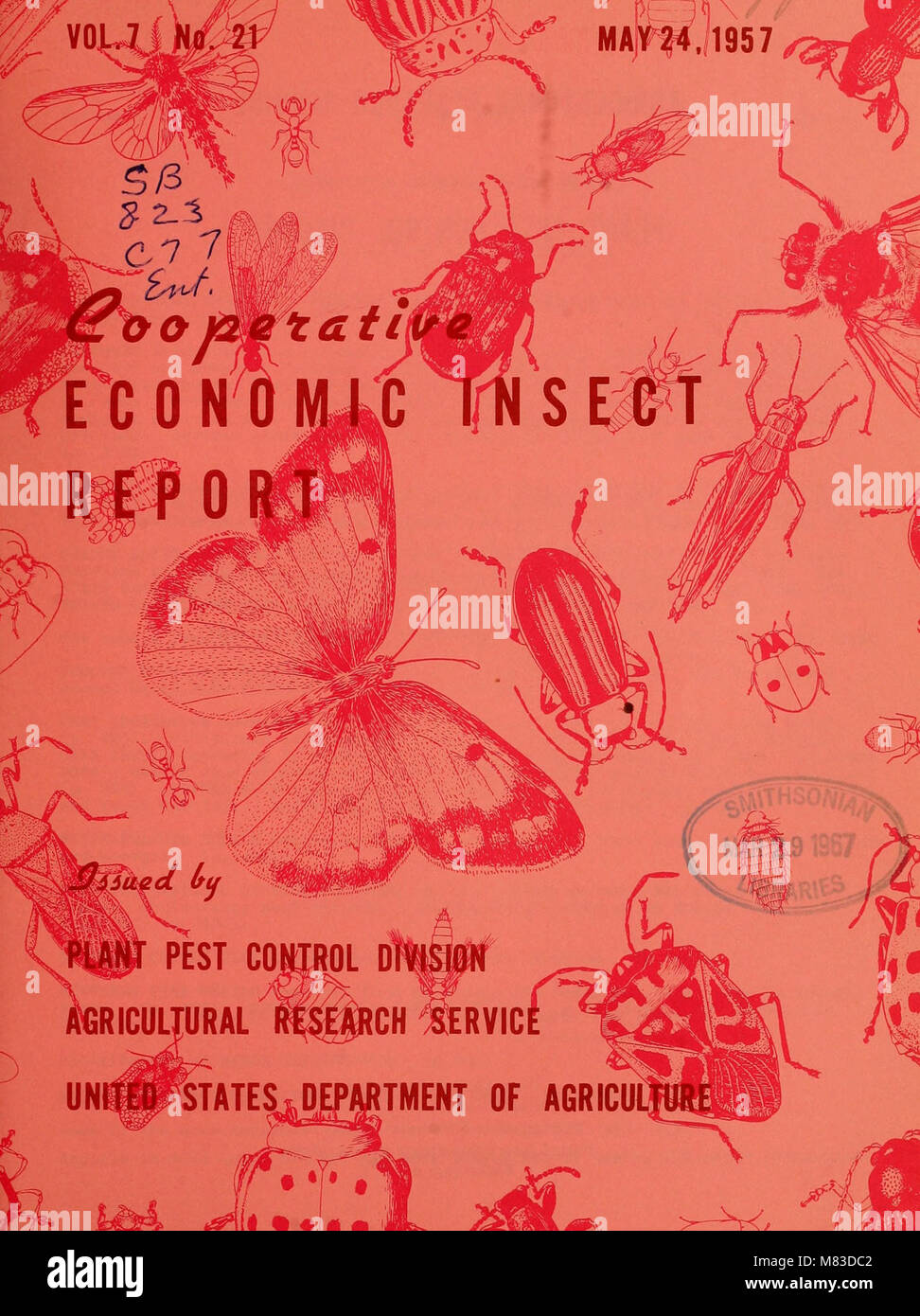 The 1957 Cooperative Economic Insect Report covers the impact of insect ...