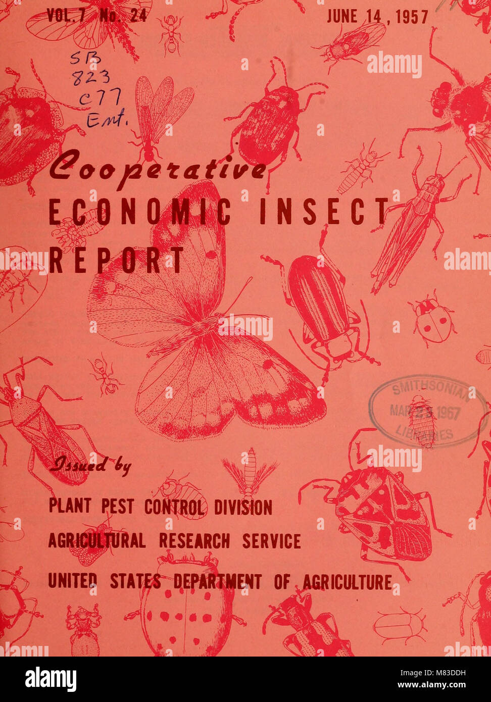 The 1957 Cooperative Economic Insect Report provides an overview of ...