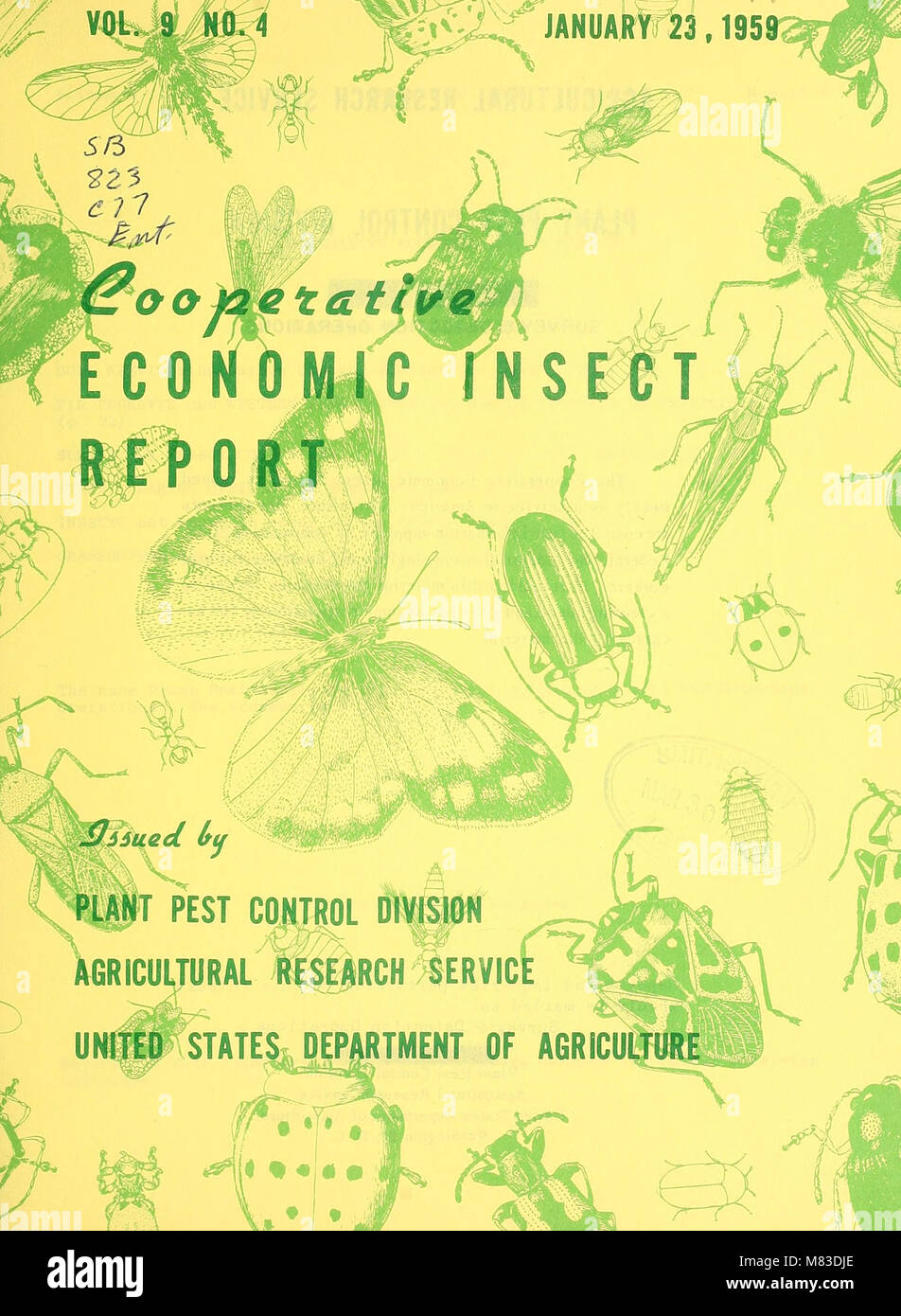 Cooperative economic insect report (1959) (20693099875 Stock Photo - Alamy