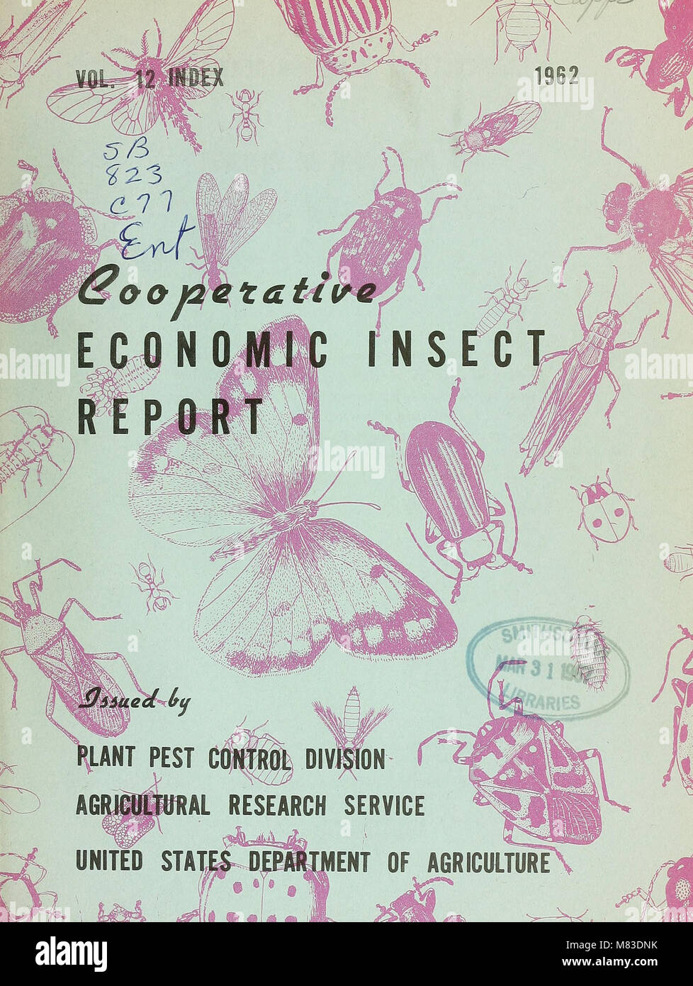The *Cooperative Economic Insect Report* (1962) covers the impact of ...