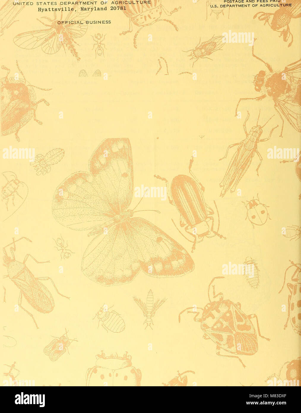 This 1964 report discusses the economic impact of insects, focusing on ...