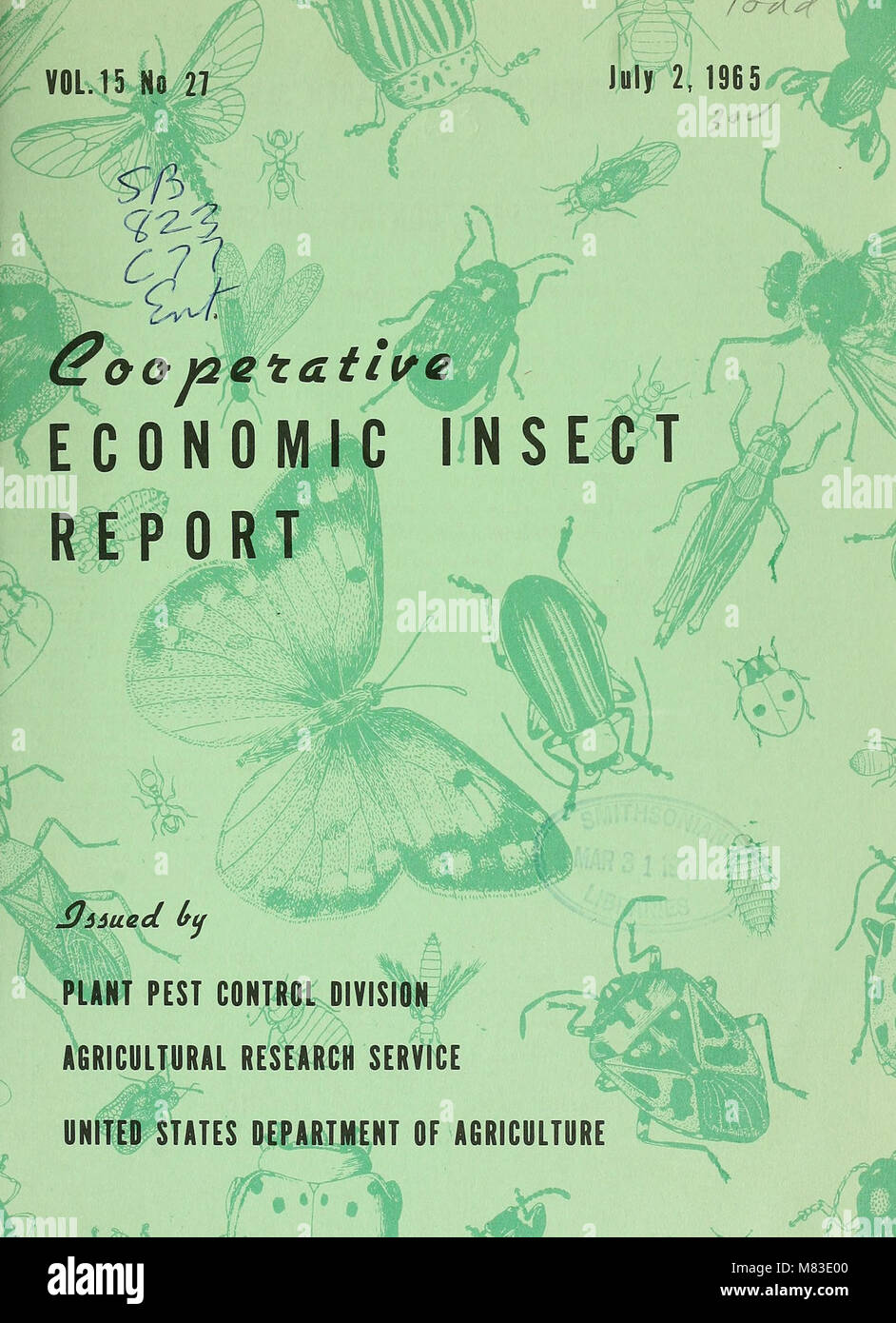 The Cooperative Economic Insect Report (1965) examines the impact of ...