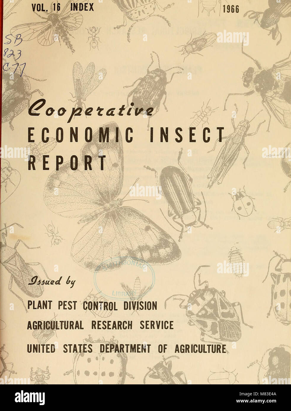 Cooperative economic insect report (1966) (20694755325 Stock Photo - Alamy