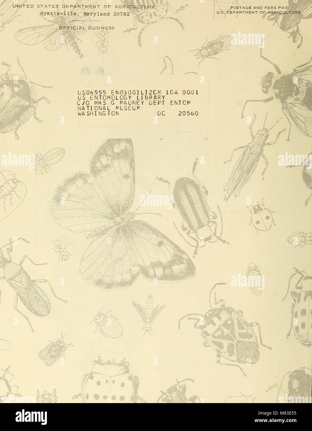 This 1967 report provides an analysis of economic insects, focusing on ...
