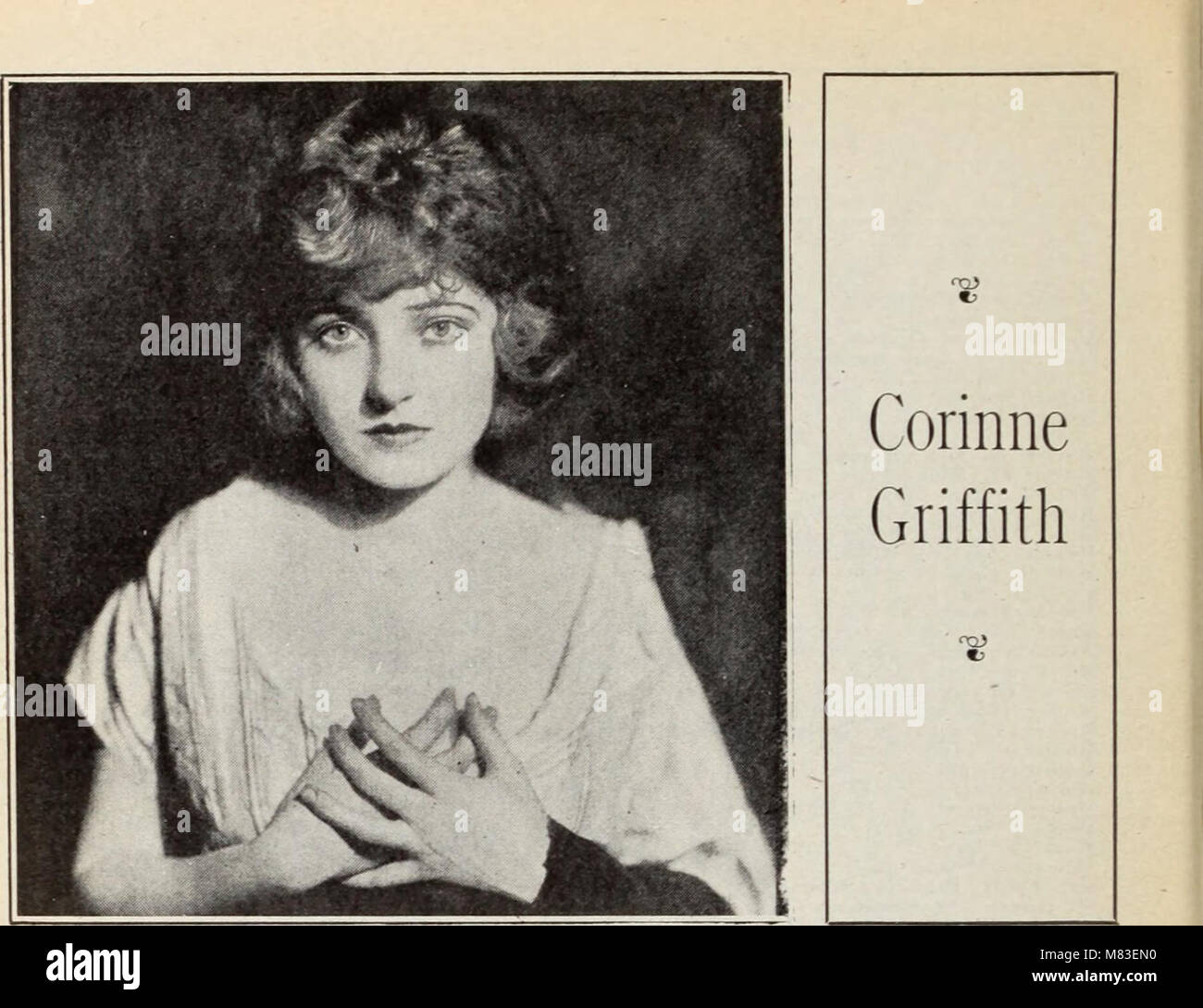 Corinne griffith illustration hi-res stock photography and images - Alamy