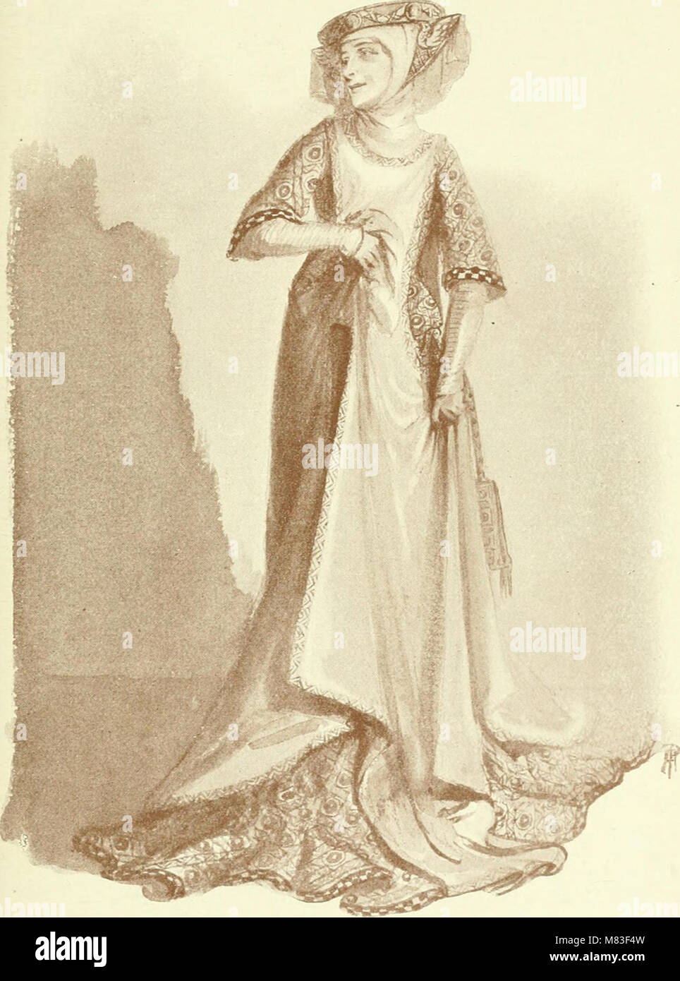 This 1906 publication showcases a collection of costumes from various ...
